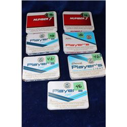Players and Number 7 Cigarette Tins - 7
