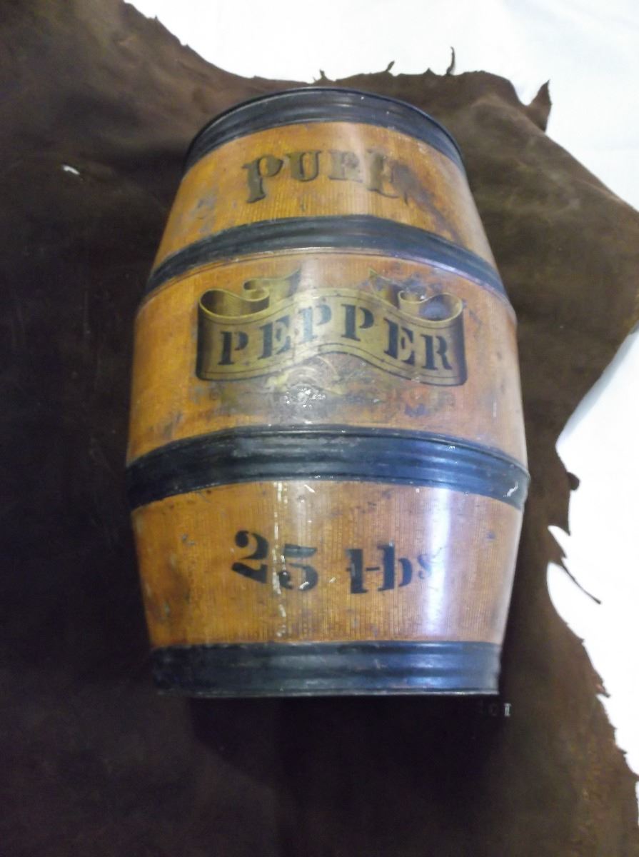 Pure Pepper Tin 25 LBS 16"HX9"W