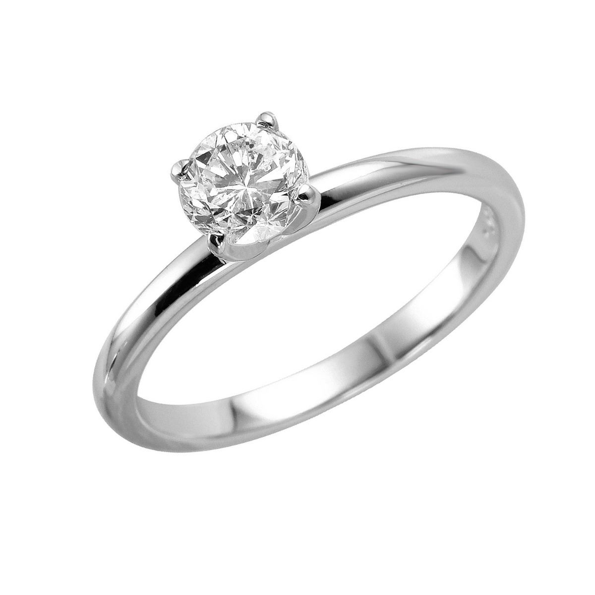 Shane Co. 14KT White Gold Diamond Ring -# 969