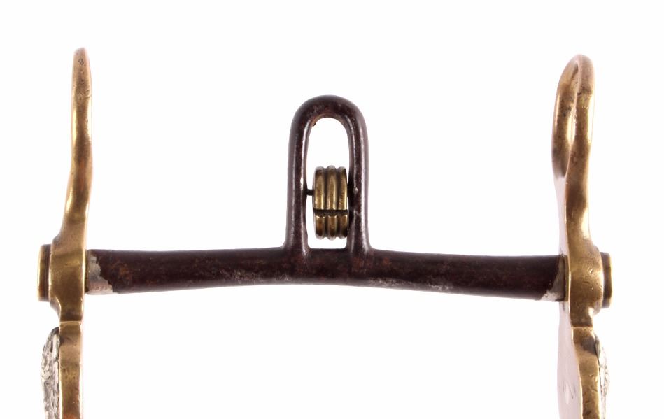 Buermann Hercules Bronze Buffalo Head Horse Bit