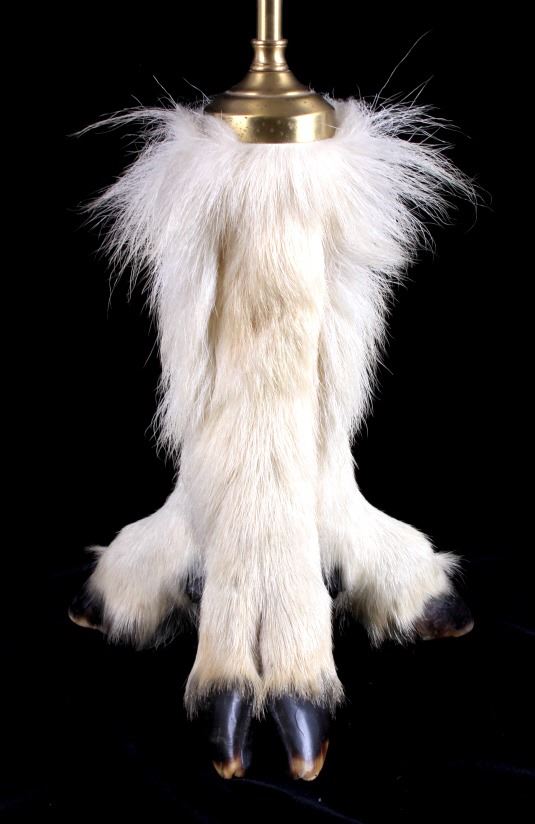 Mountain Goat Foot Lamp