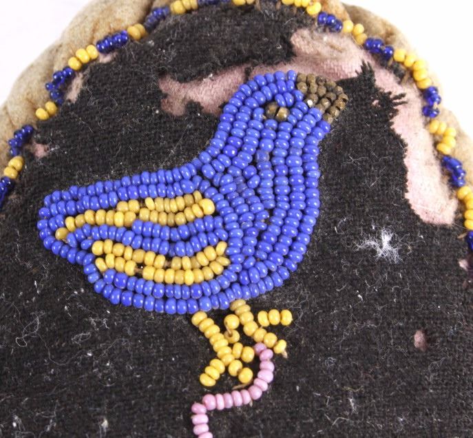 Cree Beaded Moccasins C. 1900