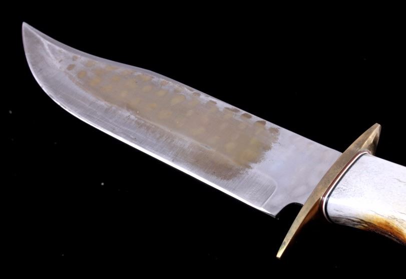 Custom Cherokee Indian Scabbard & Elkhorn Knife