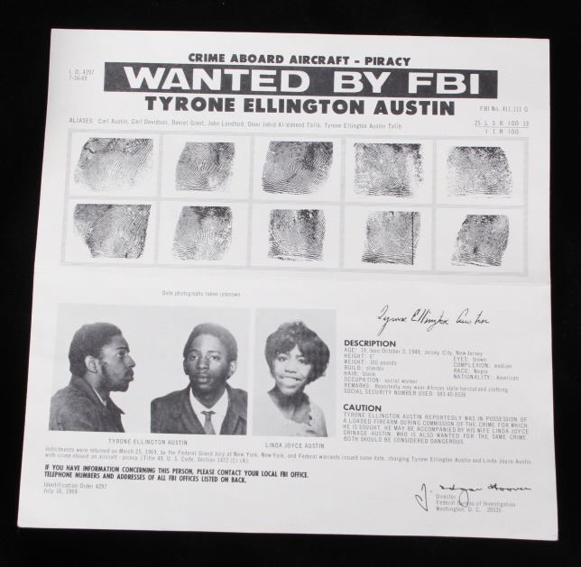 Collection of Early FBI Wanted Papers