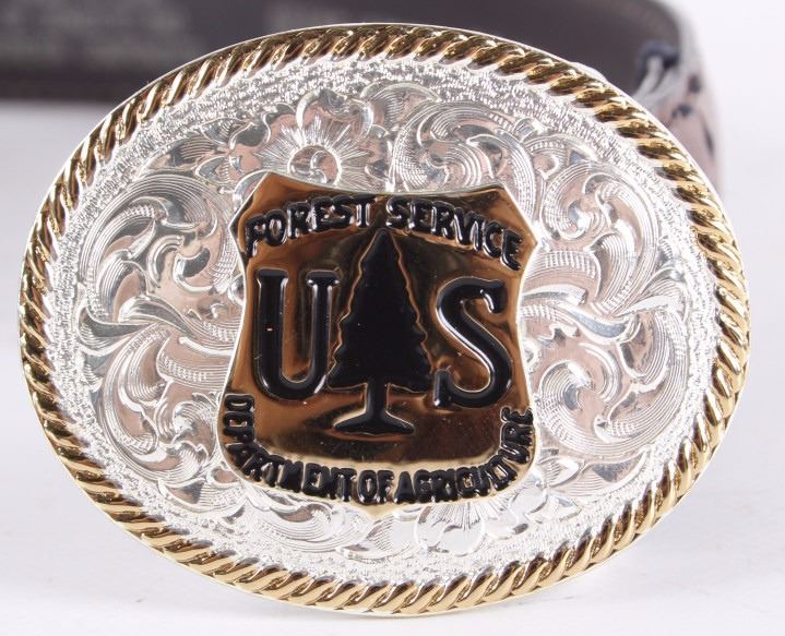 U.S Forest Service Commemorative Belt & Buckle