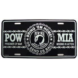 POW/MIA LICENSE PLATE