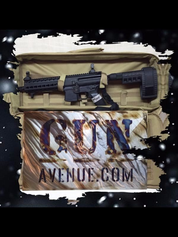 Sig Sauer MPX 9mm, sling, 1 mag and extra's folding brace.