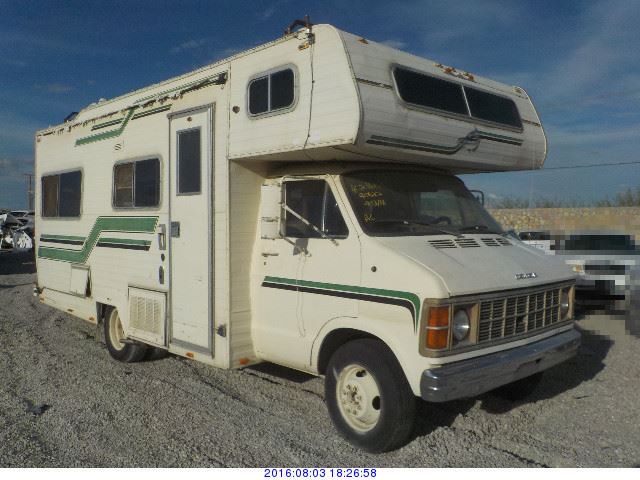 1978 Dodge Motorhome Interior