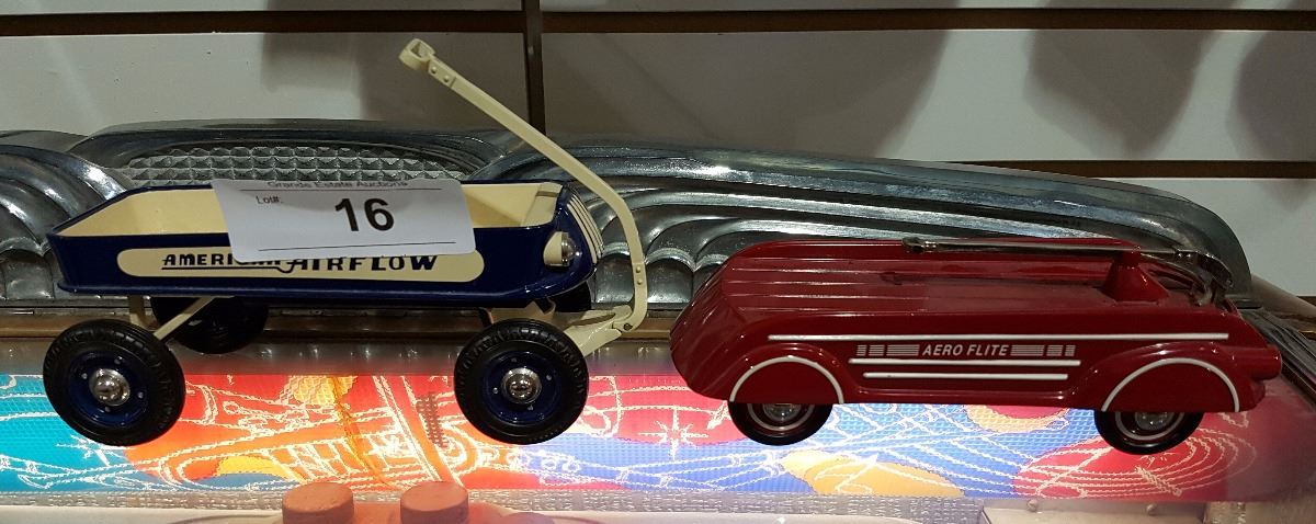 TWO HALLMARK DIECAST WAGONS