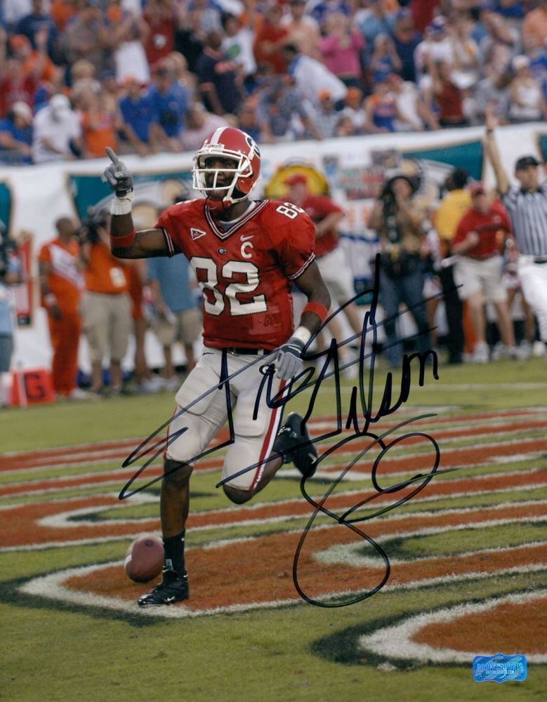 Fred Gibson Signed Georgia 11x14 Photo (Radtke COA)