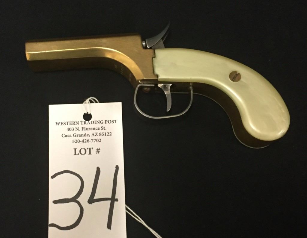 Double Barrel Black Powder Pistol (CMC)