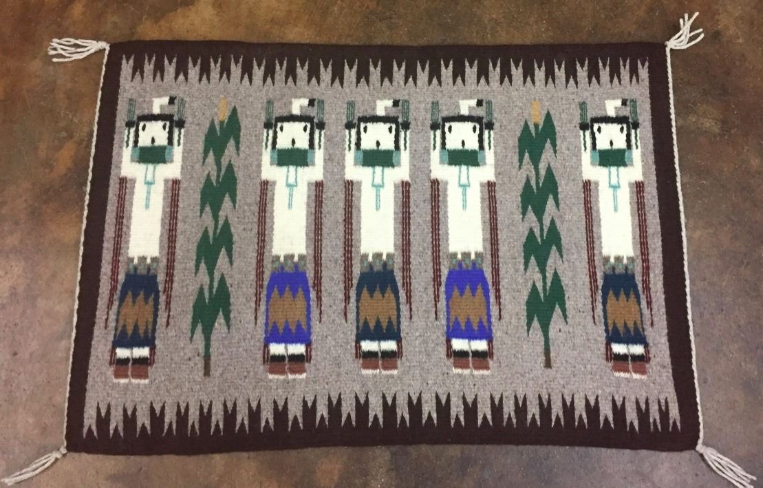 Navajo Yei Design Textile