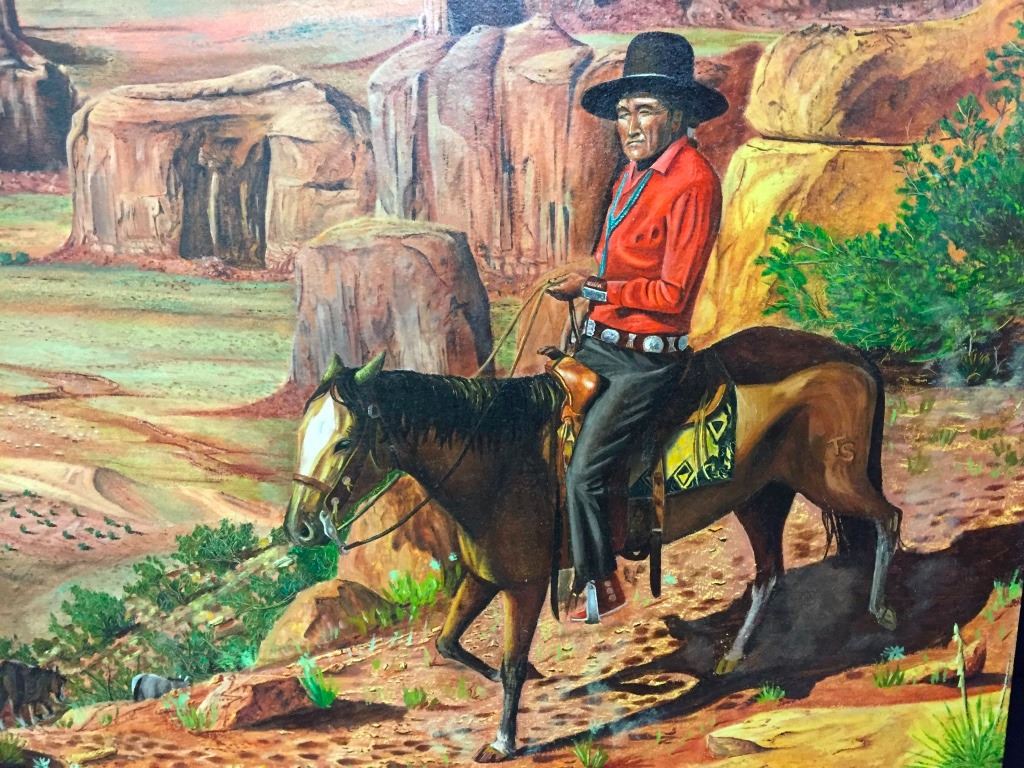 Original Terry Sandoval Oil Painting