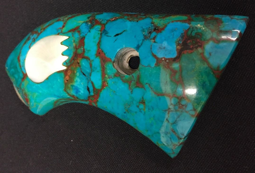Handmade Turquoise Pistol Grips