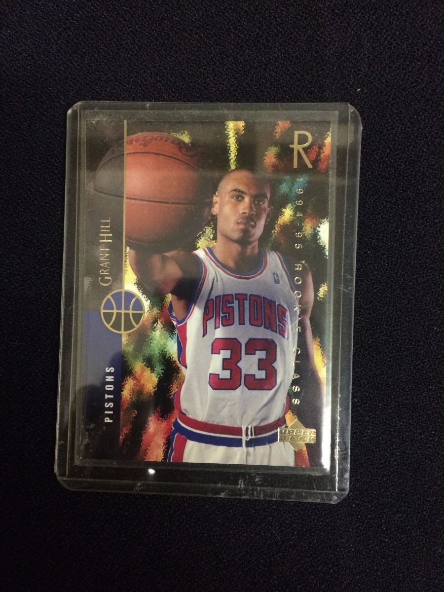 GRANT HILL UPPER DECK ROOKIE CARD DETROIT PISTONS