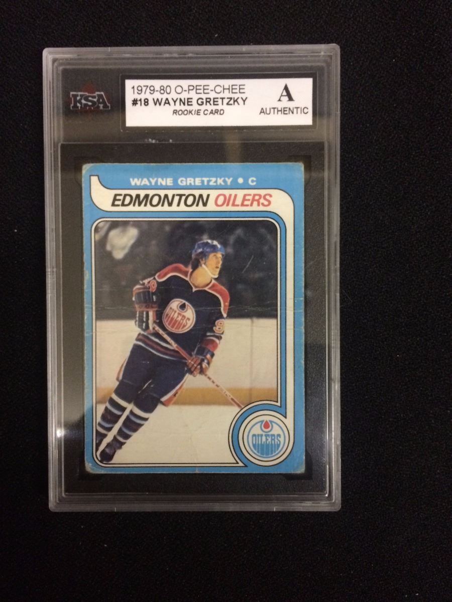 AUTHENTIC 1979-80 O-PEE-CHEE WAYNE GRETZKY ROOKIE CARD