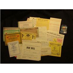 (51) Different Food Stamp Money Currency.