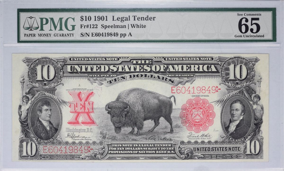 Provisional Lot of the 4 note set of 1899 Five Dollar Silver ...