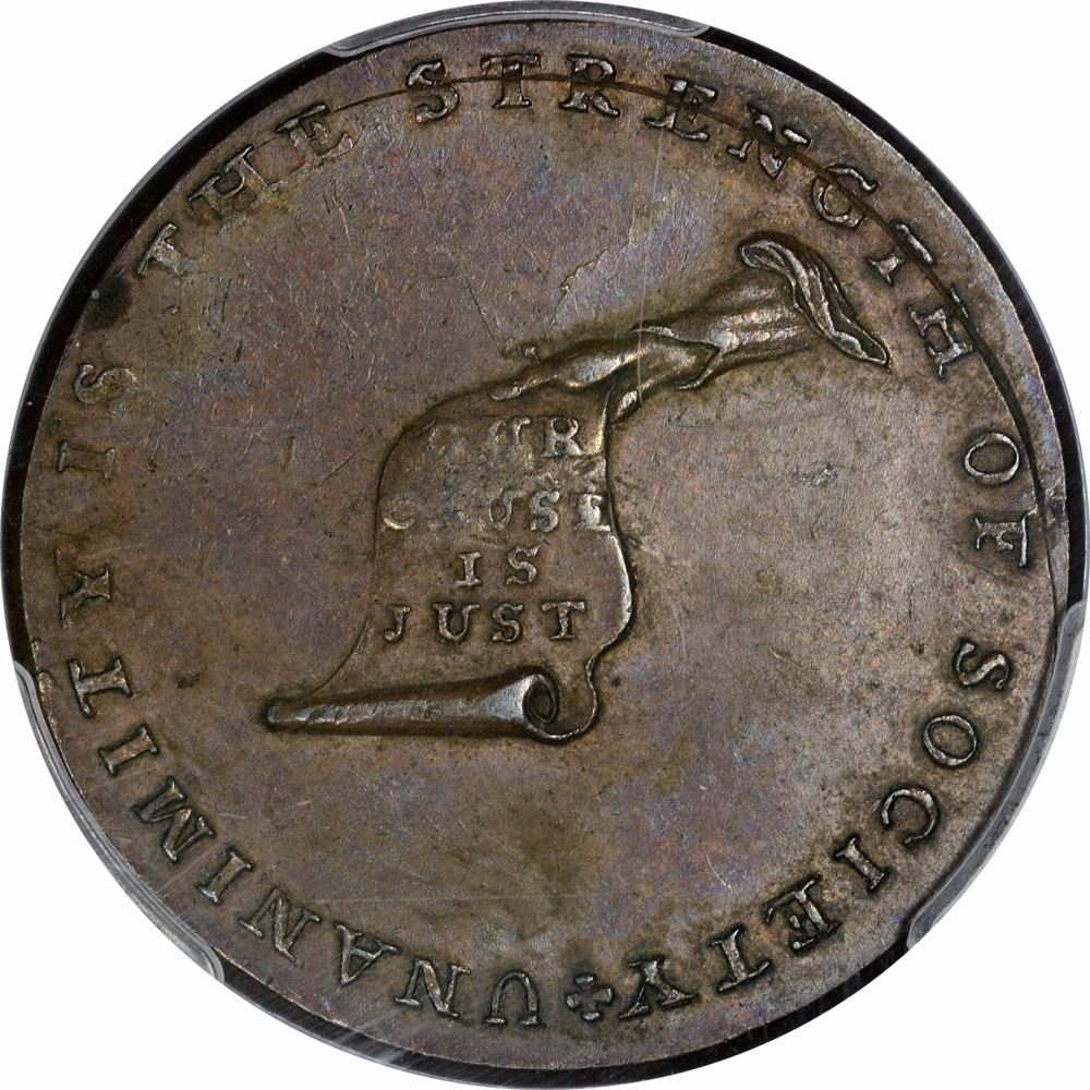 Undated (1792-1794) Kentucky Token. Breen-1154-55 for Type, D&H-59c ...