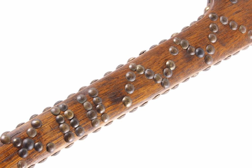 Eastern Woodlands Indian Ball Head War Club c1850