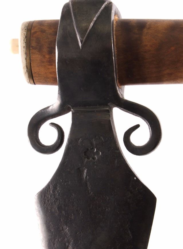 Blacksmith Forged Spontoon Pipe Tomahawk