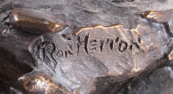 Ron Herron Civil War Bronze Sculpture Montana