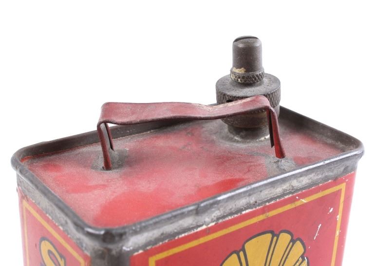 Early Shell Junior Lighter Fluid Oil Cans c.1920's