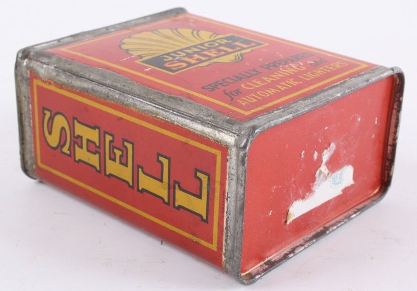 Early Shell Junior Lighter Fluid Oil Cans c.1920's