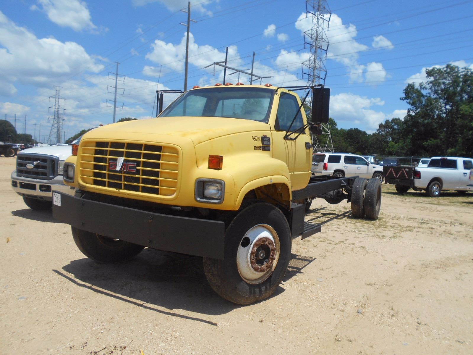 1997 GMC C6500 CAB & CHASSIS, VIN/SN:1GDJ7H1P1VJ850355 - S/A, GAS ENGINE, ALLISON A/T, 11R22.5 ...