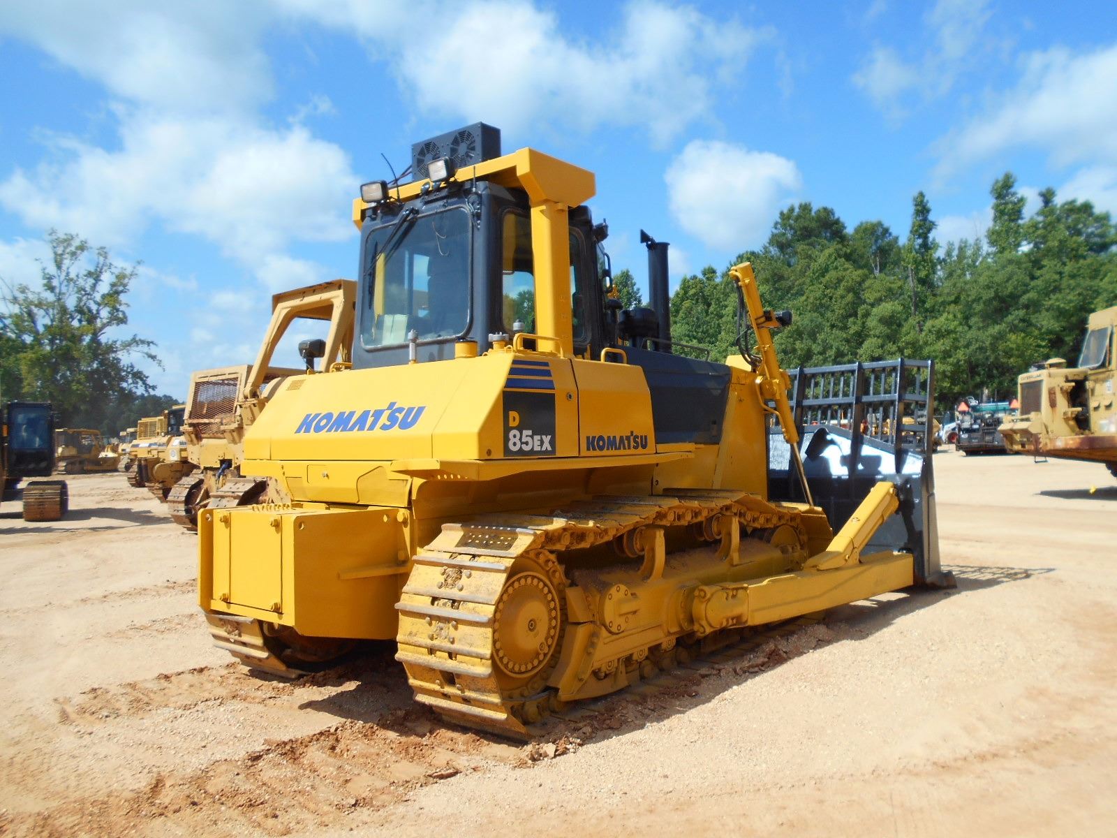 2011 KOMATSU D85EX-15 CRAWLER TRACTOR, VIN/SN:011755 - SEMI-U BLADE W ...