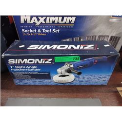 Simoniz 7" right angle polisher/sander