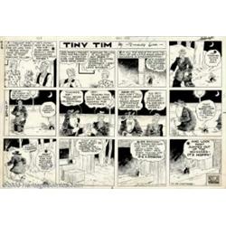 Stanley Link - Original Comic Strip Art for Tiny Tim Sunday dated 12-13 ...