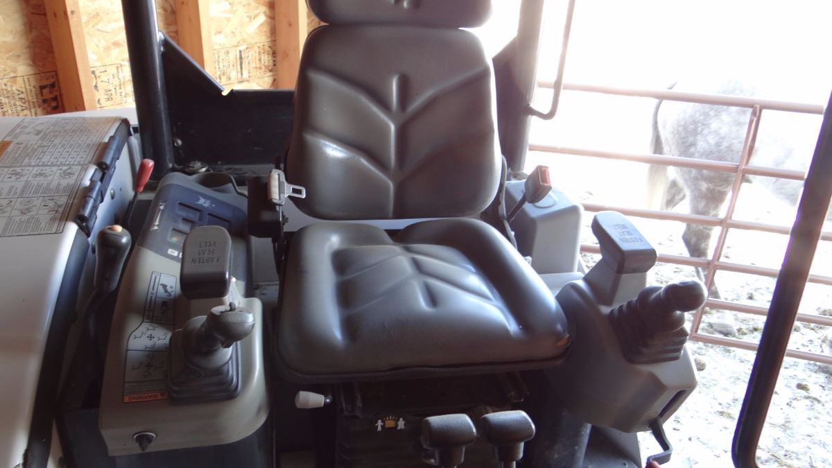2008 Bobcat 435 Fast Track mini-excavator, Kubota 49 hp. diesel, 788 ...