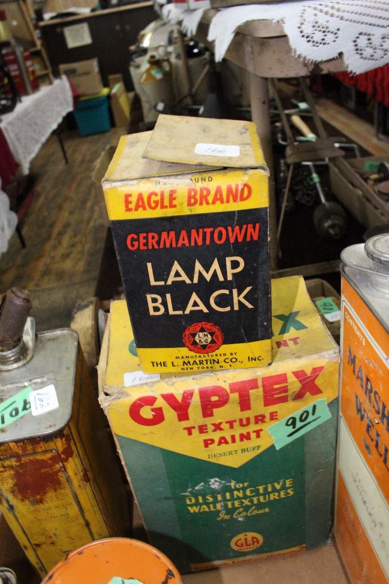 Lamp Black Box; Gyptex Box