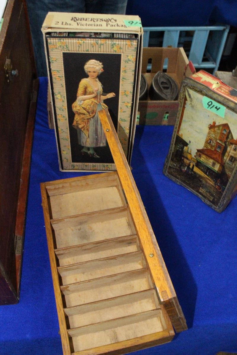 Wood Change Box and Inlaid Packing Box