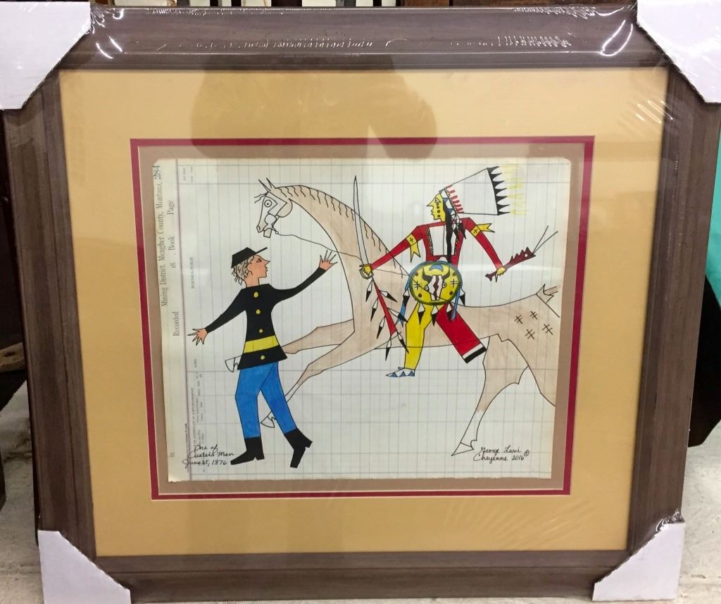 Original Ledger Art - George Levi