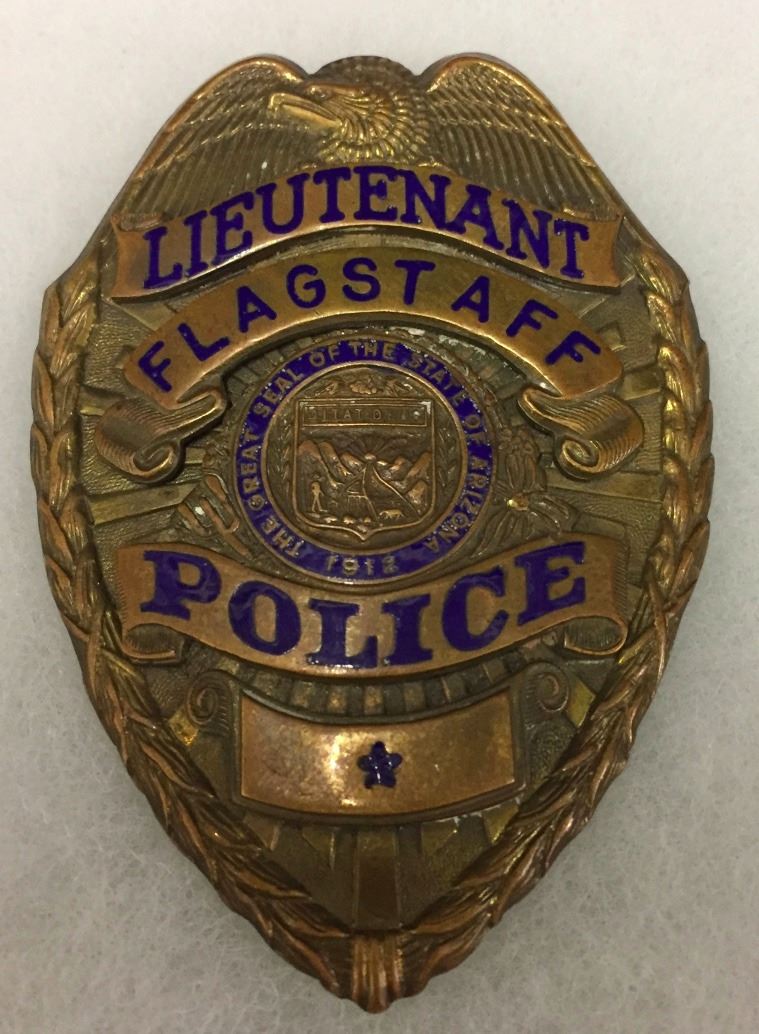 Flagstaff Arizona Police Badge