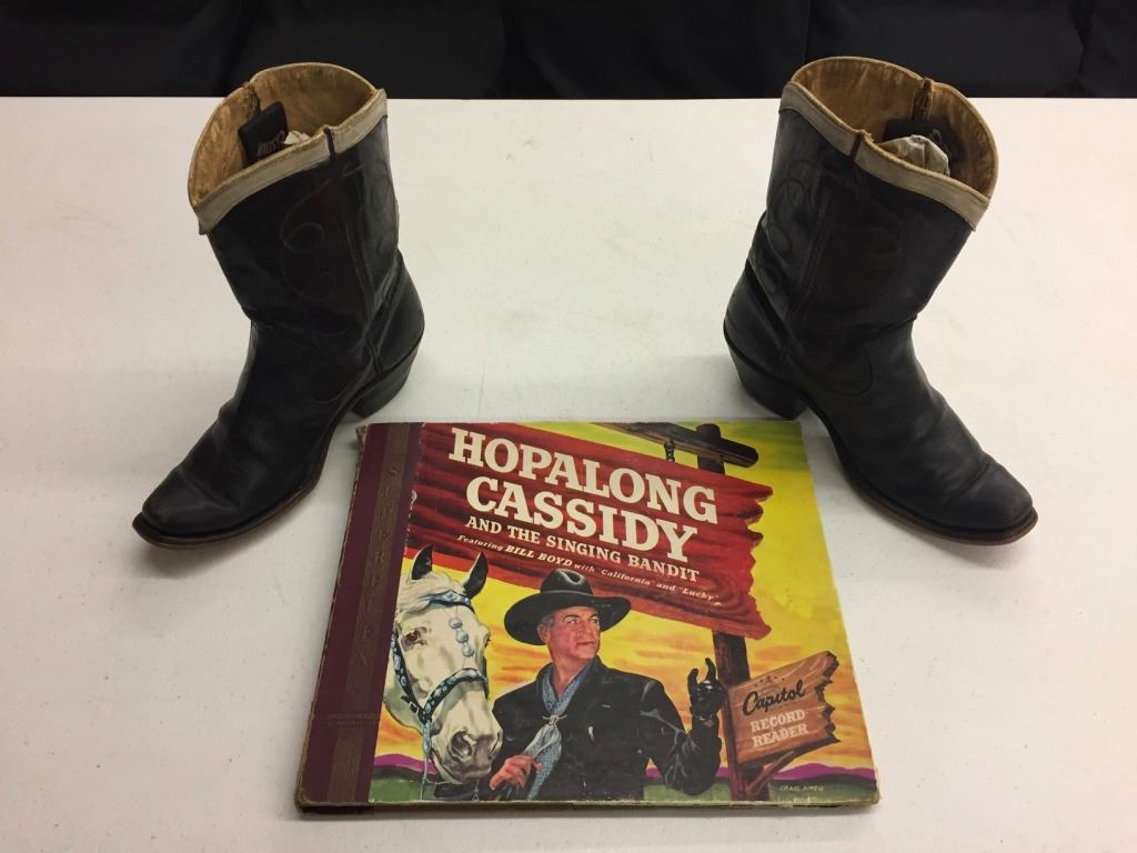 Hopalong Cassidy Book - Records - Boots