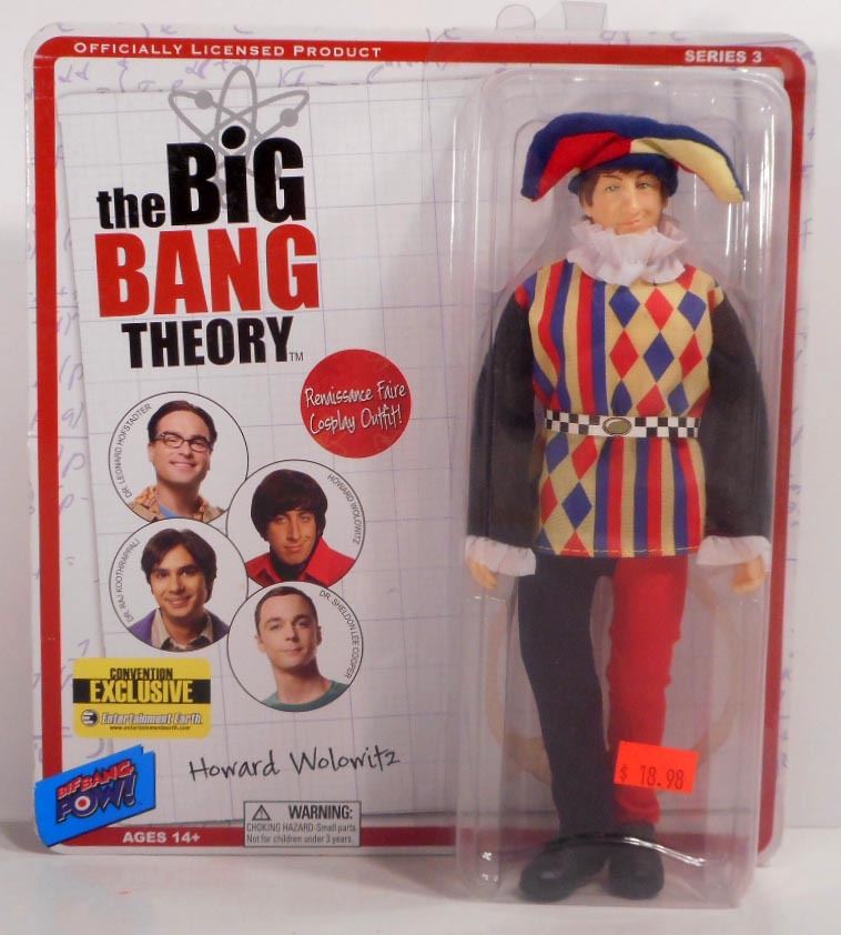 BRAND NEW THE BIG BANG THEORY HOWARD WOLOWITZ ACTION FIGURE