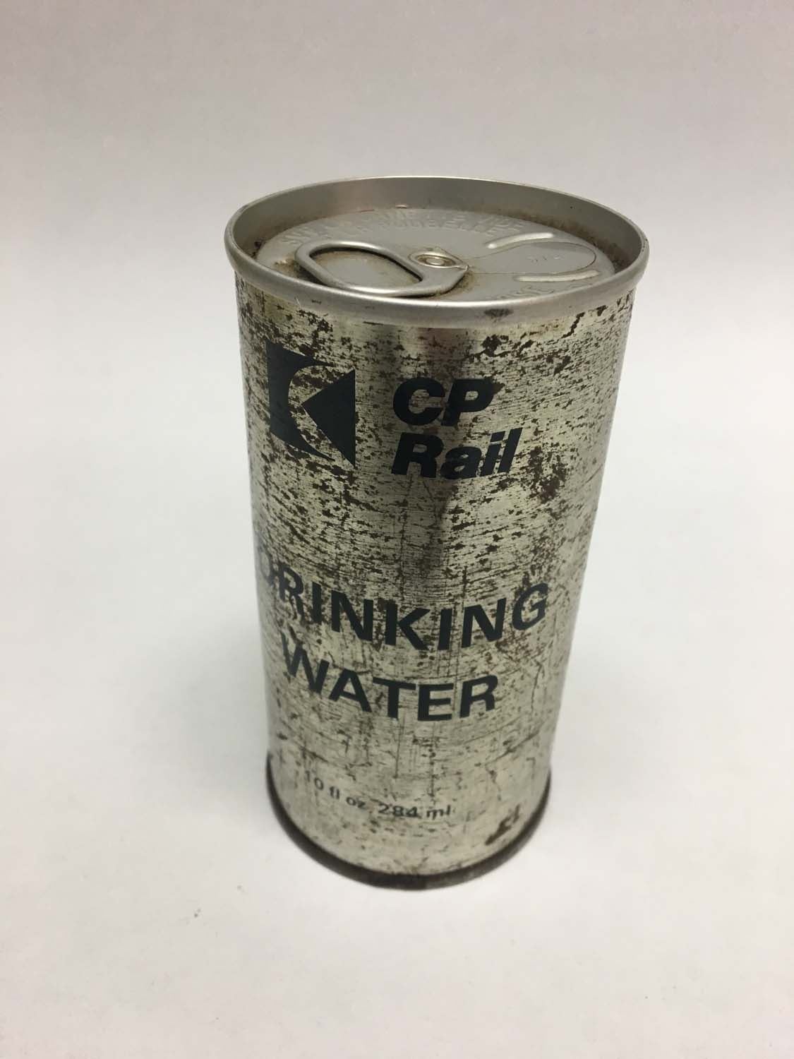 Vintage Unopened CP Rail Canned Drinking Water - Bodnarus Auctioneering