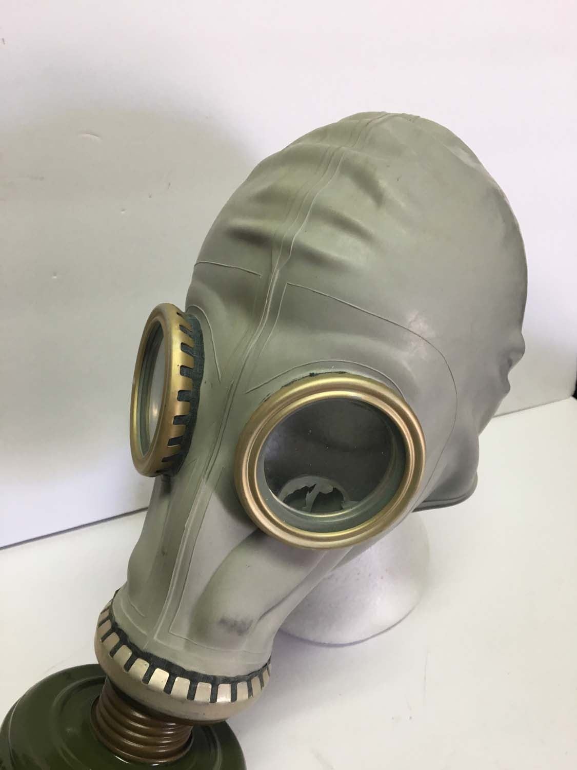 Soviet Era Rubber Gas Mask - Bodnarus Auctioneering