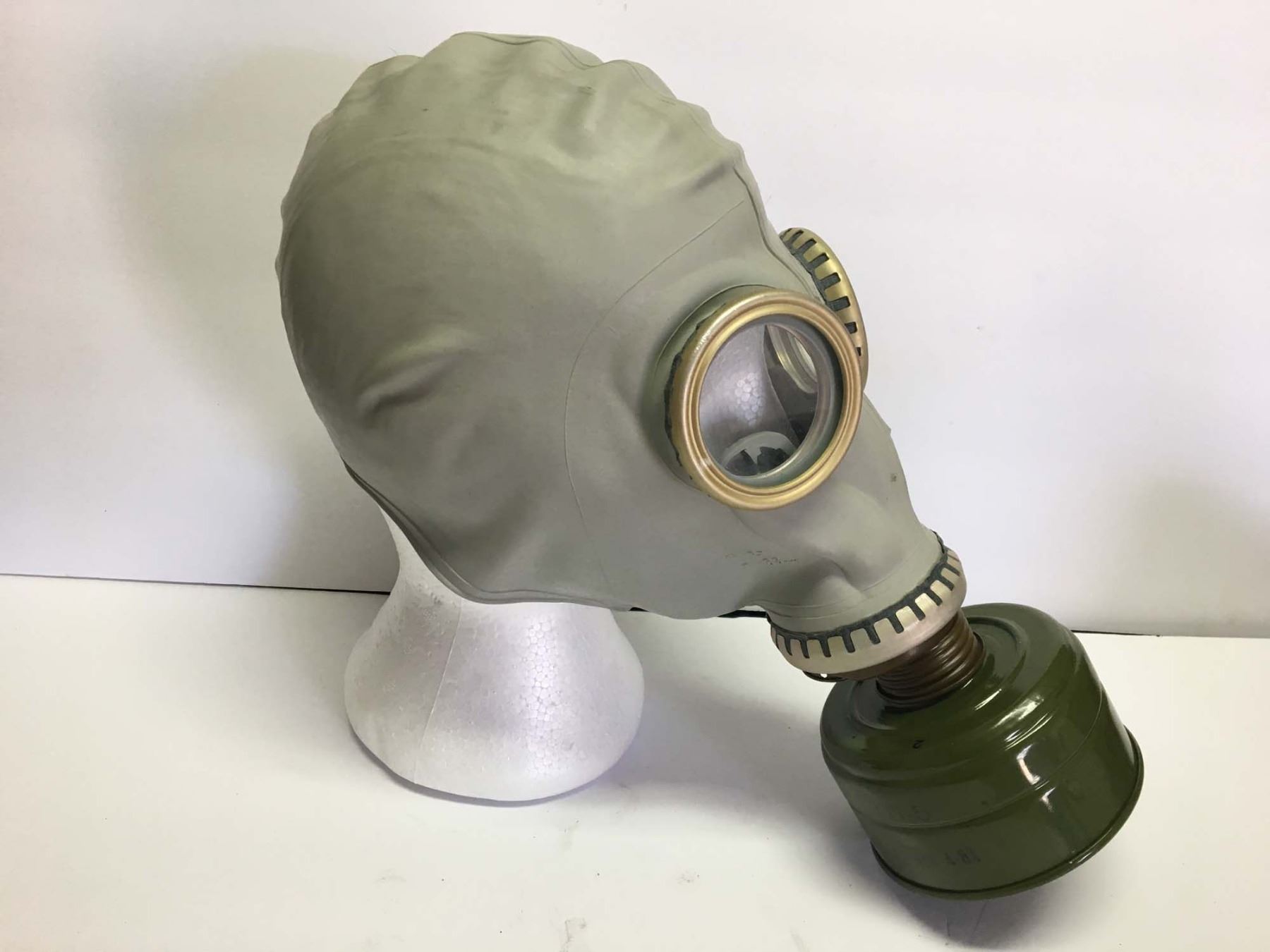 Soviet Era Rubber Gas Mask - Bodnarus Auctioneering