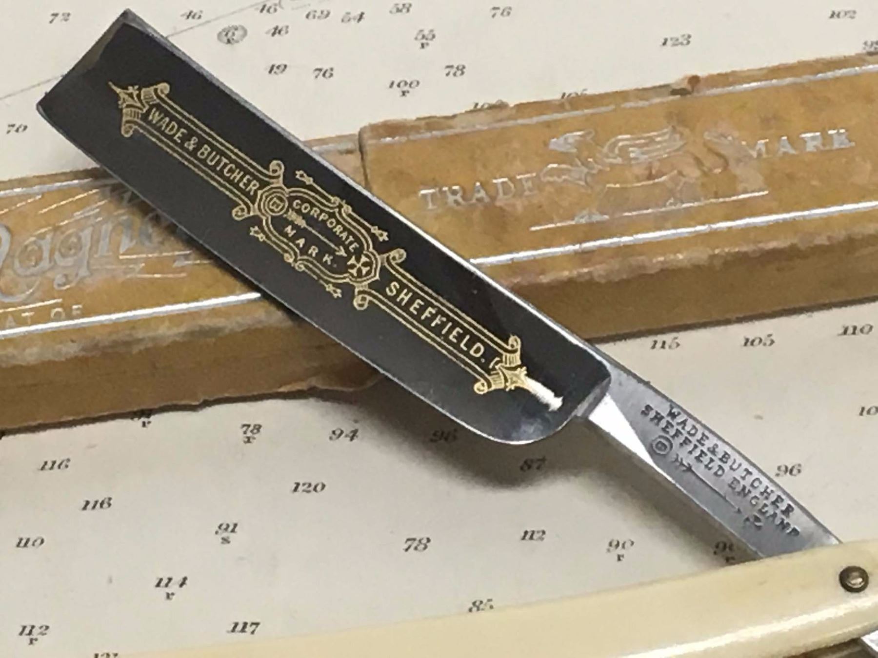 Sheve Ready High Quality Wade & Butcher Straight Razor