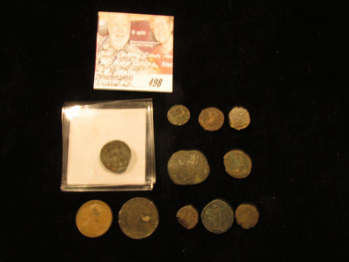 India Copper Dump Coin (several hundred years old); Empire of the ...