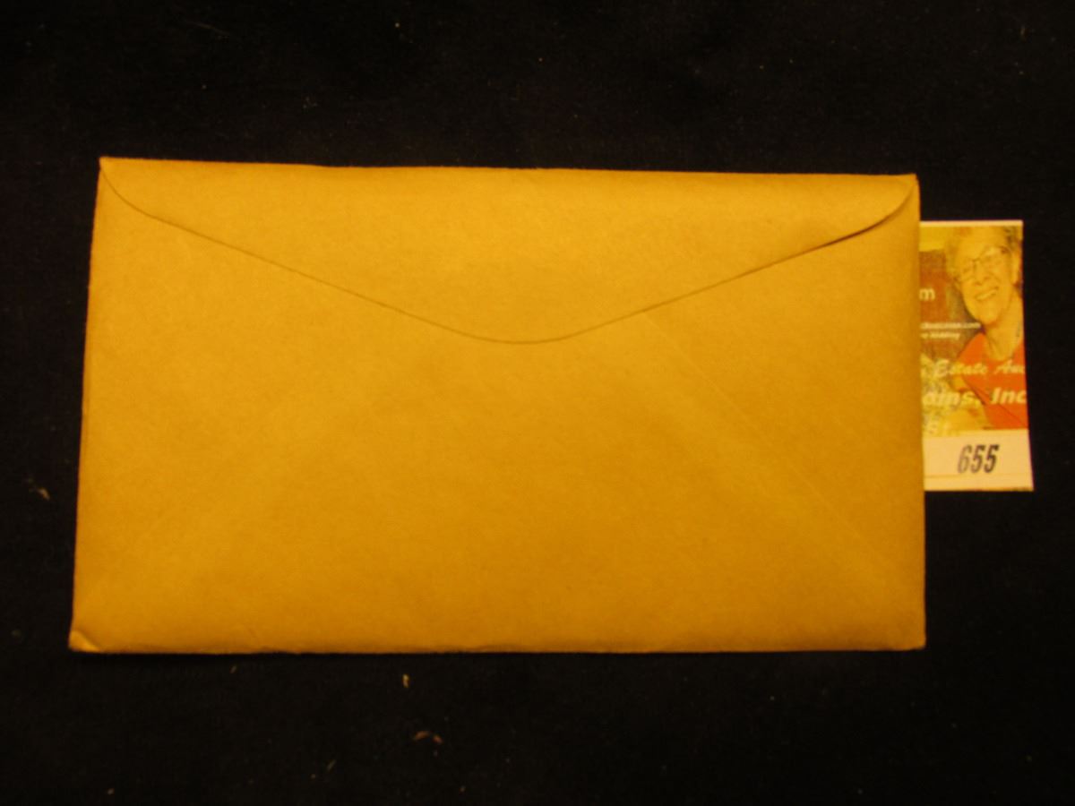 1963 US Proof Set Original as Issued. Unopened Envelope.