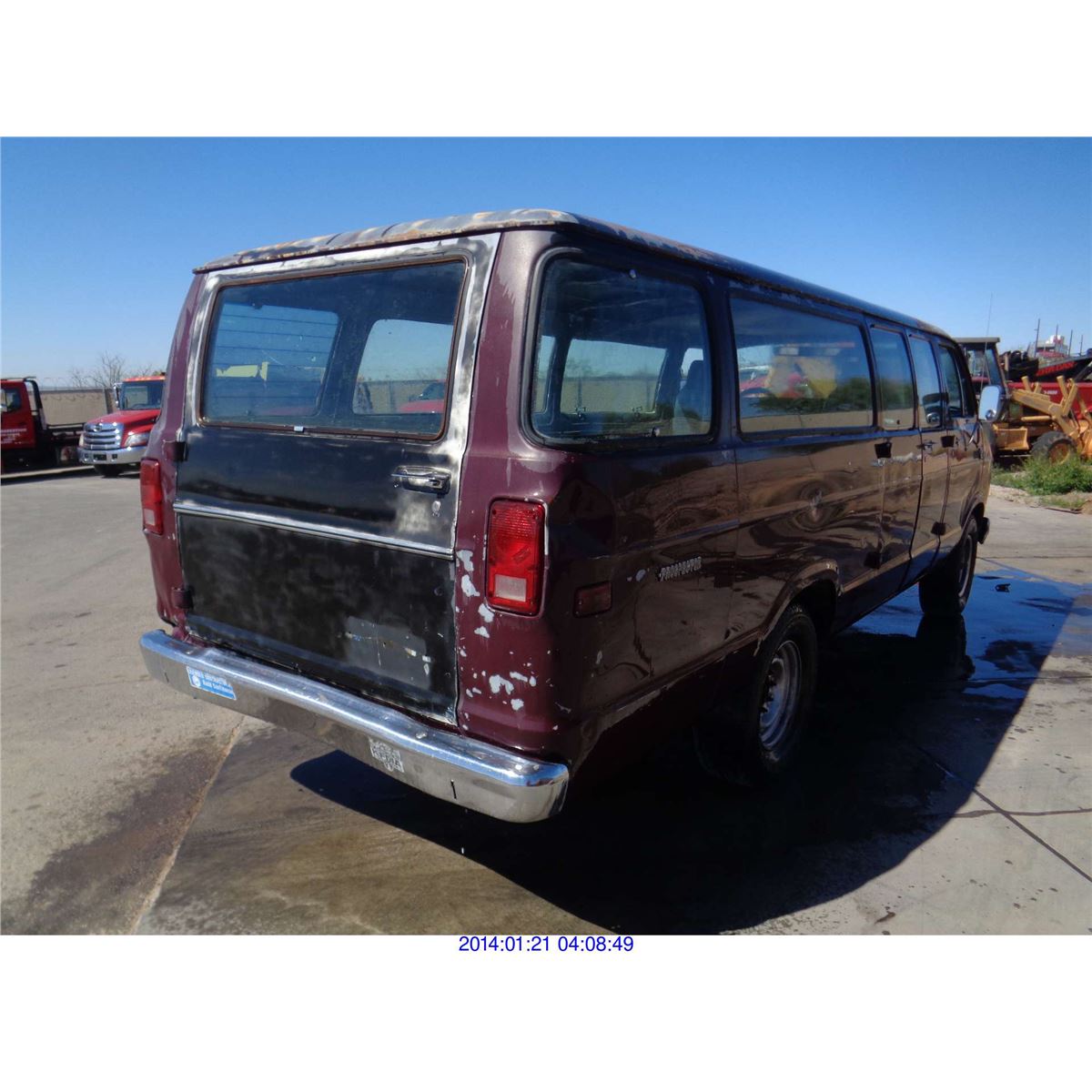 1985 - DODGE RAM VAN 1500