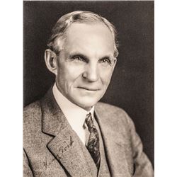 c. 1945 Choice Vintage HENRY FORD Signed Photograph