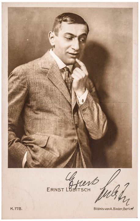 Film Director ERNST LUBITSCH Autograph Photograph Signed