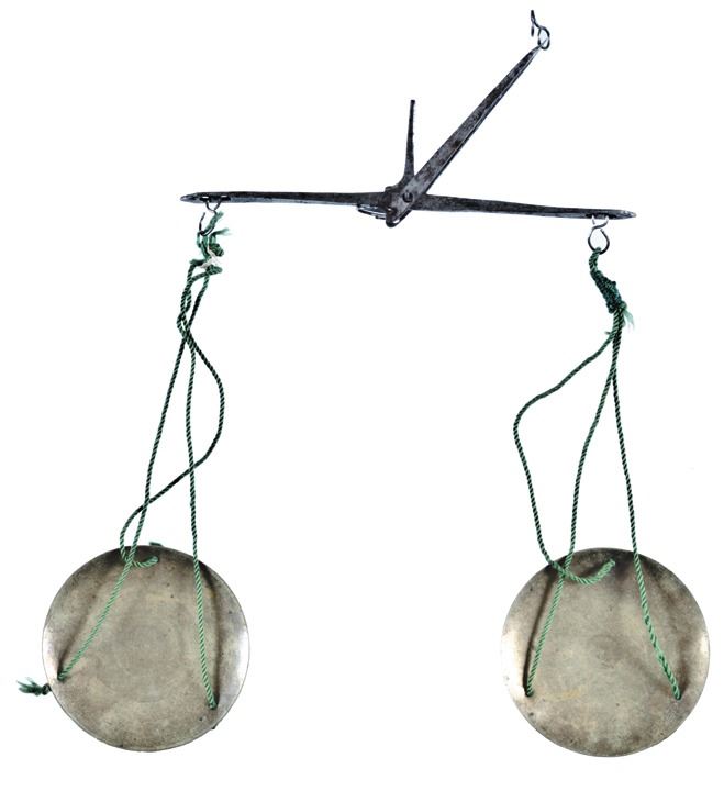 Coin Scale c. 1750 Colonial-King Louis XV Era, Signed by Artist ...