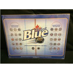 COLLECTOR LABATTS BLUE NHL TEAMS BOTTLE CAP SET